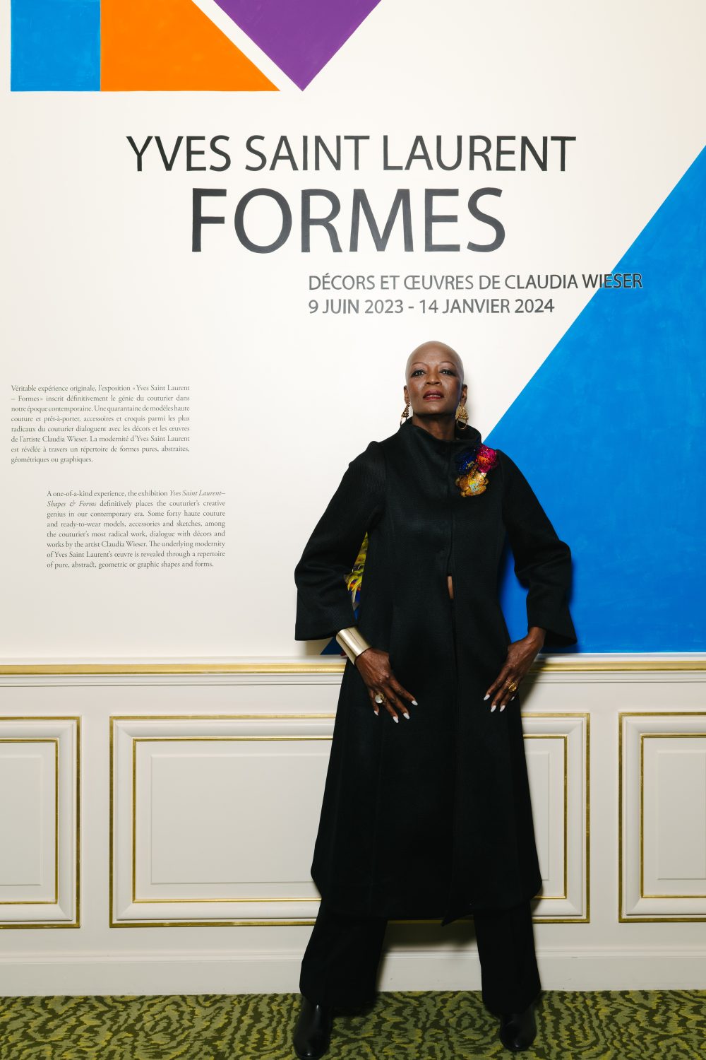 Rebecca Ayoko : la première muse noire d’Yves Saint Laurent - Elle Côte ...